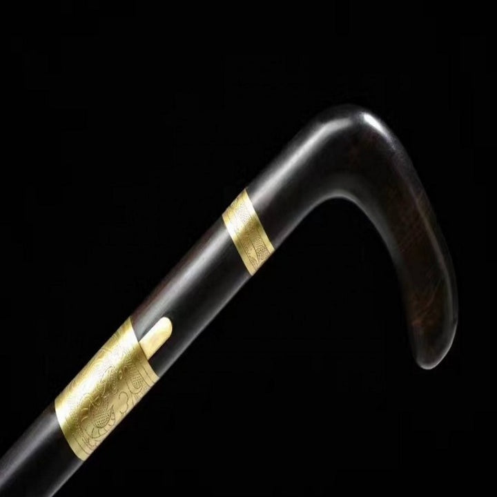 Traditional Handle Sword Cane 8192 Layers Folded Steel – Wicked Swords ...